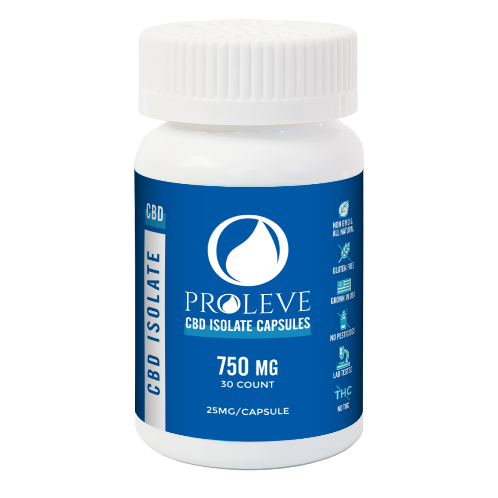 25MG Isolate Capsules 30 Pack – FLiFLA CBD SHOP